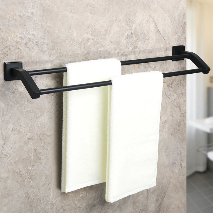 ColorLife 24.7'' Wall Mount Towel Bar | Wayfair